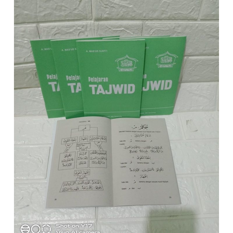Jual Buku tajwid/kitab tajwid/buku panduan ilmu tajwid | Shopee Indonesia