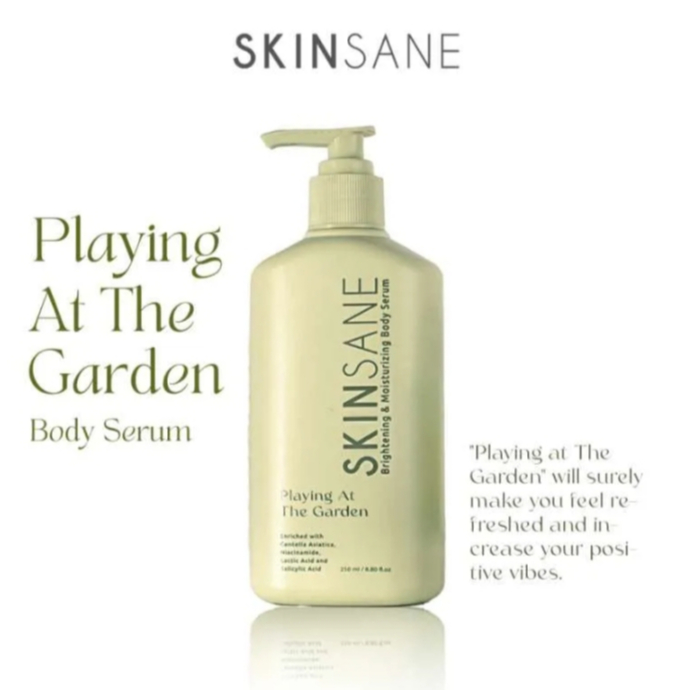 Jual SKINSANE PLAYING AT THE GARDEN BODY SERUM Memberikan Kelembapan ...