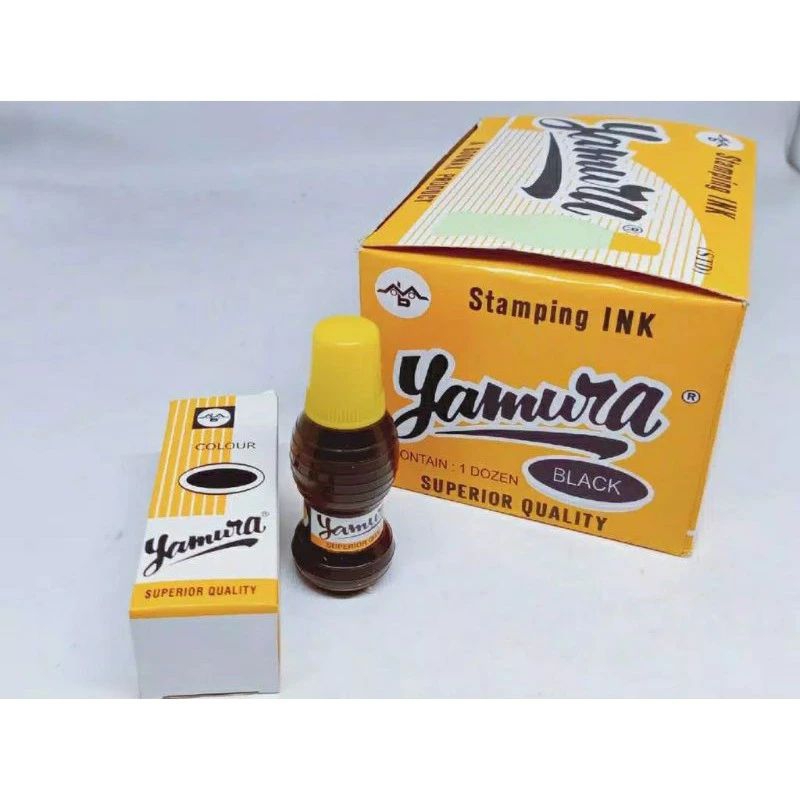 Jual (1bj) Tinta Stamppad Standard Yamura 27cc - Tinta Stempel Standard ...