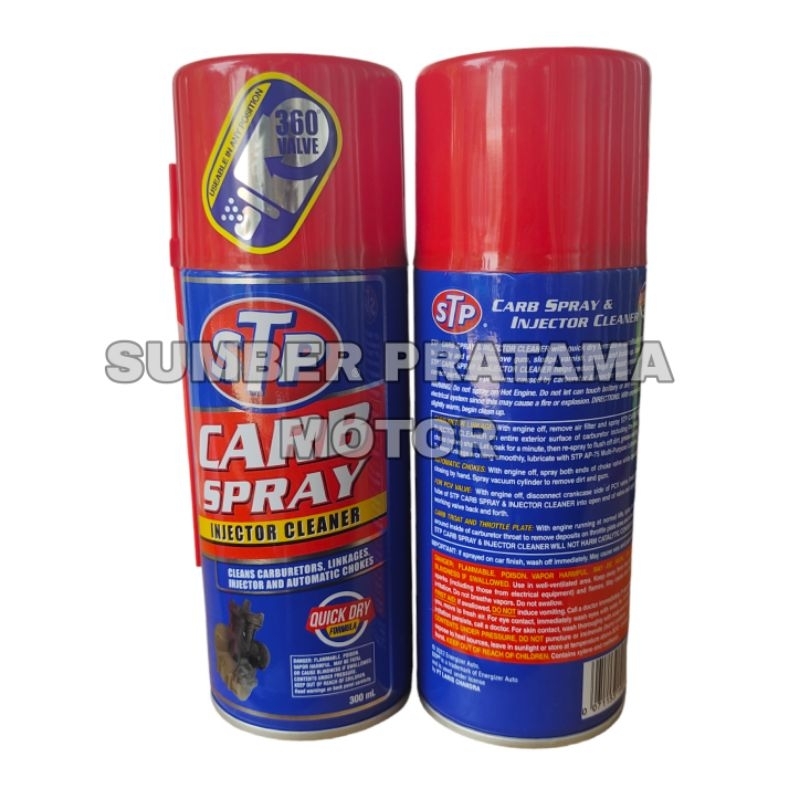 Jual Stp carb spray injector cleaner 300ml pembersih karburator motor ...