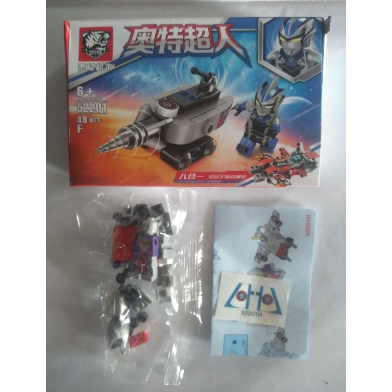 Jual Blok robot Ultraman /Lego Ultamen dan Senjata Tempur/ blok dan ...