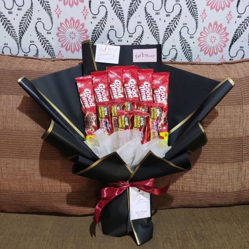 Jual Bouquet Snack Good Time / Bouquet Snack Beng-beng / Buket Snack ...