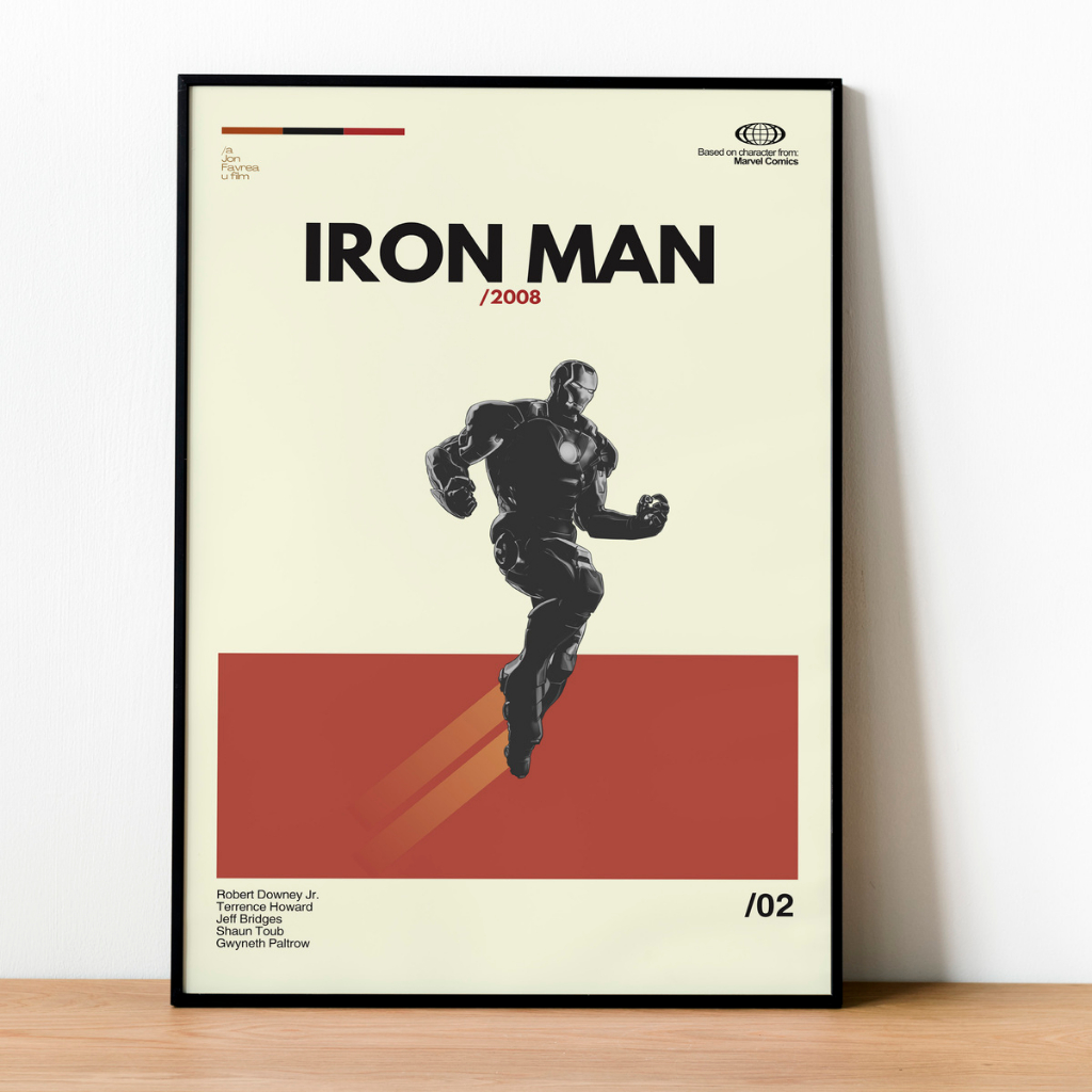Jual Frame Block Poster - "Iron Man" | Shopee Indonesia