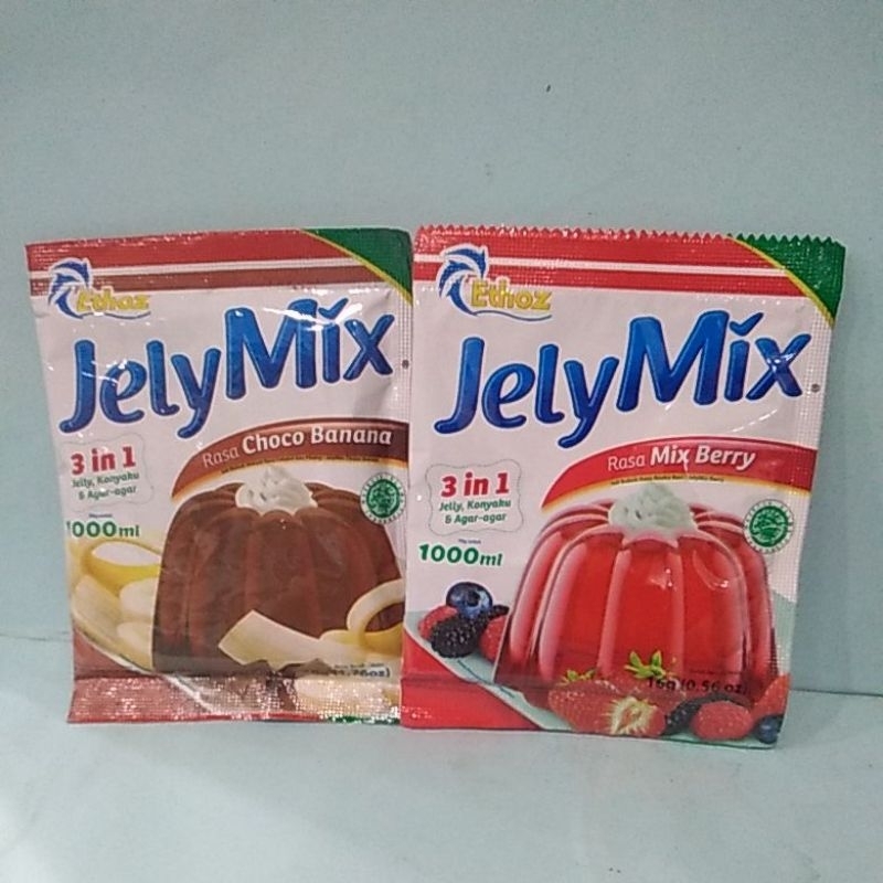 Jual ETHOZ JELY MIX 3 IN 1 BUBUK JELLY 1000 ML | Shopee Indonesia