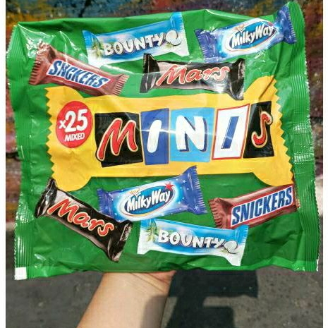 Jual MARS BEST OF MIXED MINIS 500GR ISI 25 PCS EXP SEP 2025 | Shopee ...