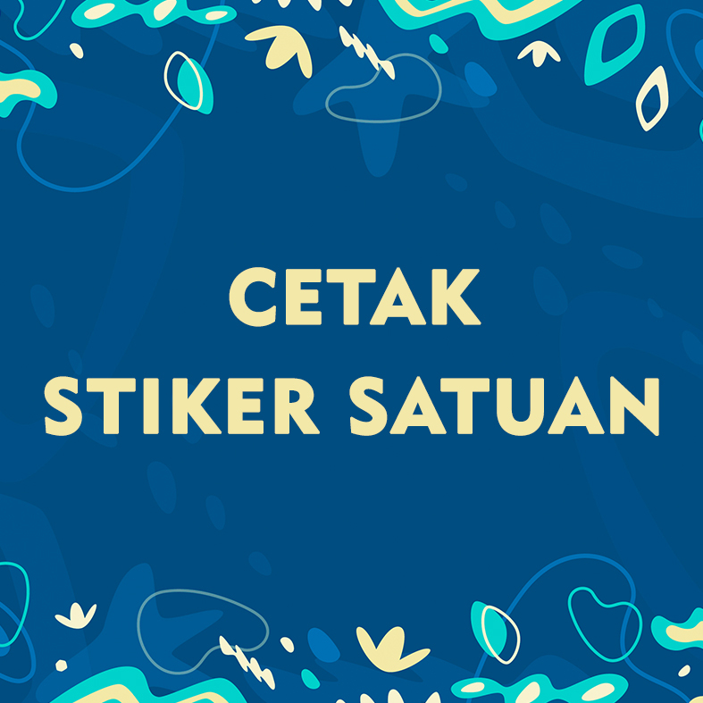 Jual CETAK STIKER CUSTOME BAHAN CROMO SATUAN - Uk. A4, A5, A6 - EXPRESS ...