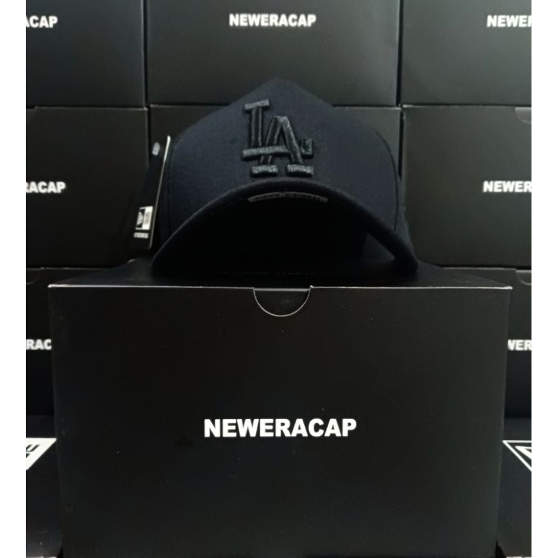 Jual Topi premium / LA Bahan Hitam | Shopee Indonesia