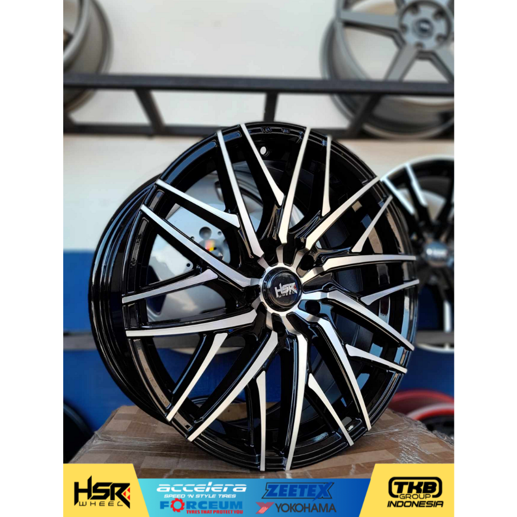 Jual velg mobil ring 17 velg hsr tipe kurosu r17 innova terios xpander rush | Shopee Indonesia