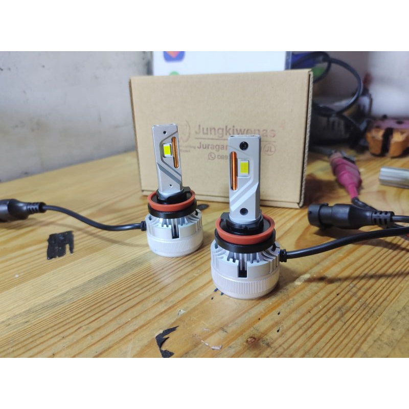 Jual led JL55 55watt original tipe H7 H8 H9 H11 H16 HB3 HB4 ps24w ...