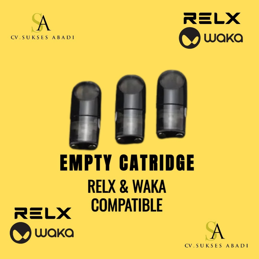 Jual RELX CATRIDGE KOSONG UNTUK REFILL ISI ULANG - EMPTY POD Refillable ...