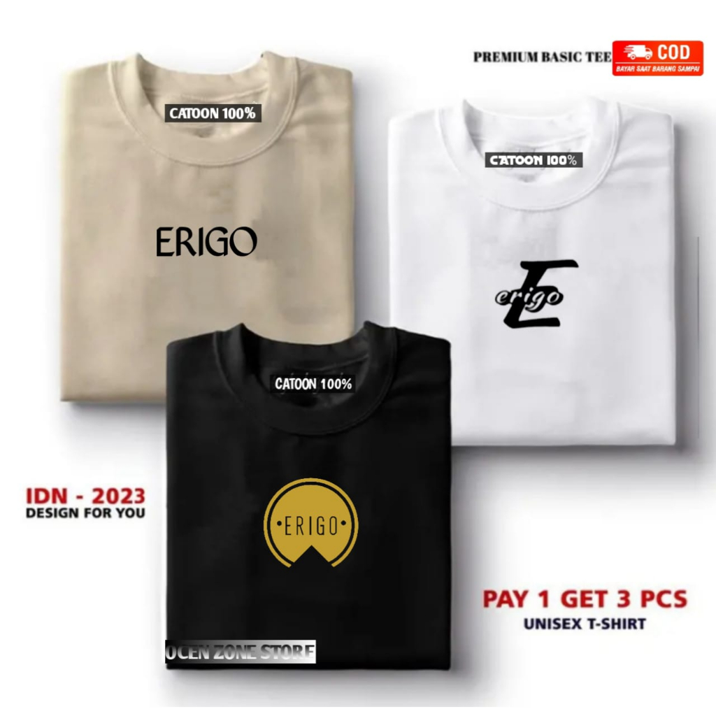 Jual PROMO PAY 1 OR 3 PCS( BAHAN TEBAL) KAOS DISTRO 100% CATOON COMBED ...