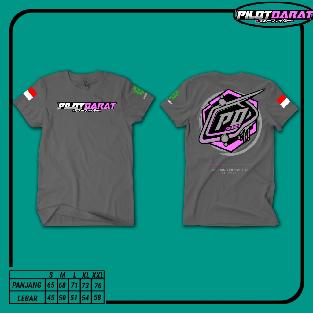 Jual KAOS PILOT DARAT PD NEW COLOR VOL2 | Shopee Indonesia