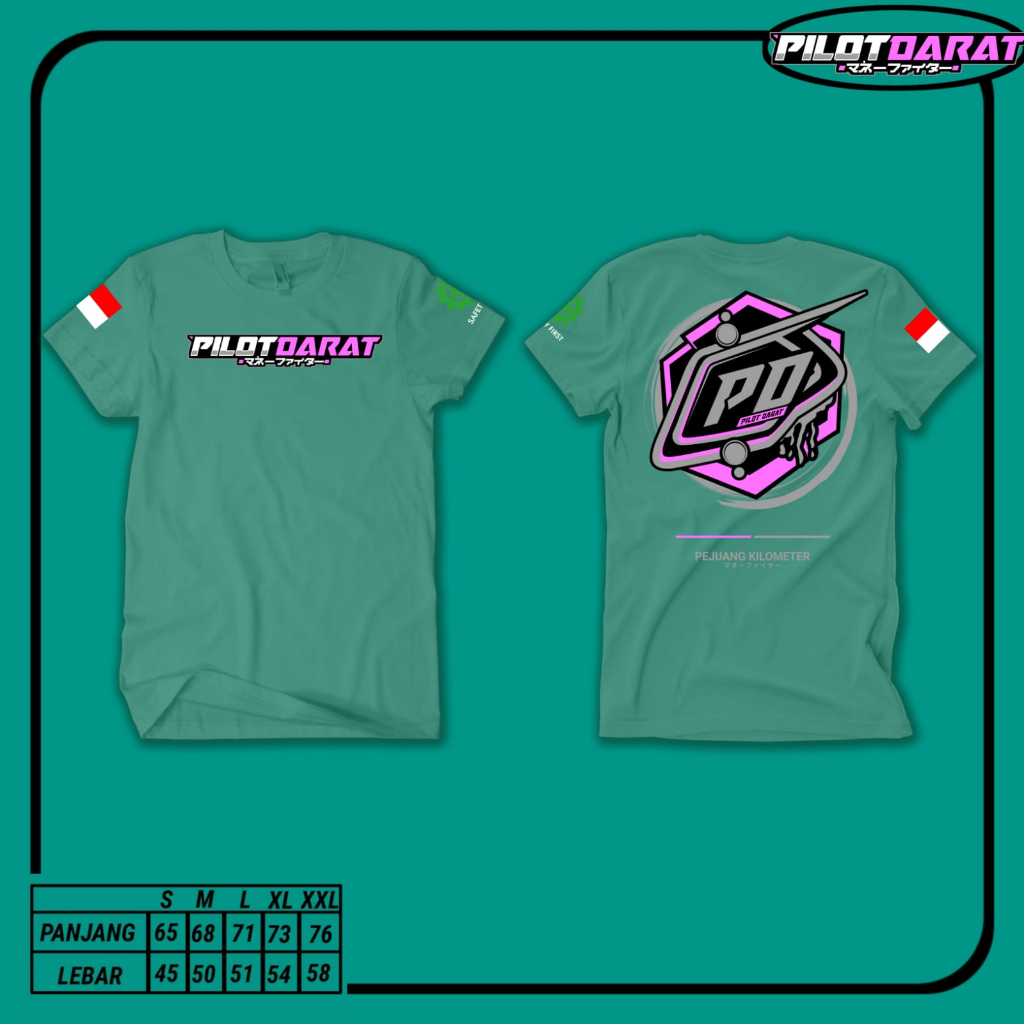 Jual KAOS PILOT DARAT PD NEW COLOR VOL2 | Shopee Indonesia