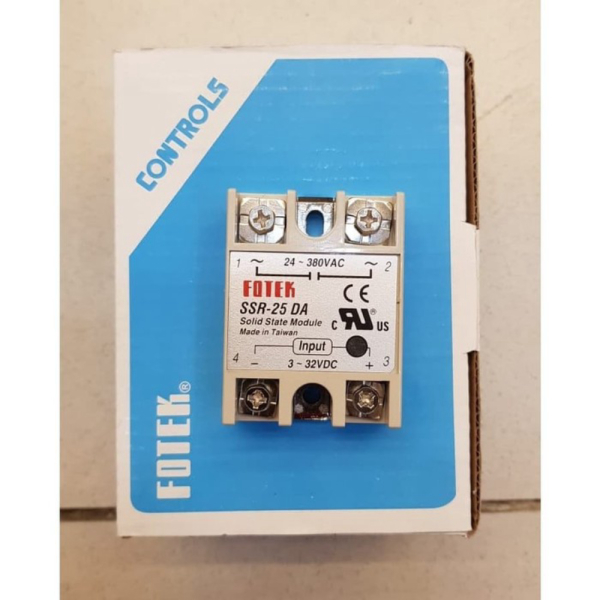 Jual SSR 25DA / SSR25DA Solid State Relay FOTEK SSR-25DA / SSR 25 DA 25-DA Berkualitas | Shopee ...