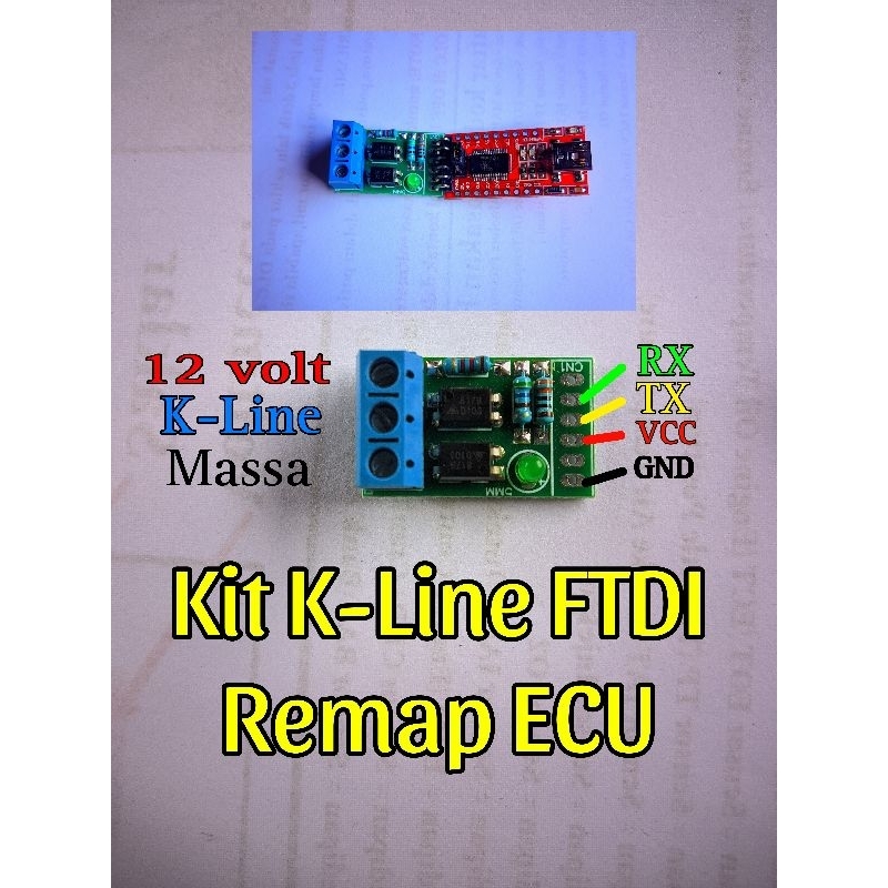 Jual Modul kit K-Line remap ECU FTDI | Shopee Indonesia