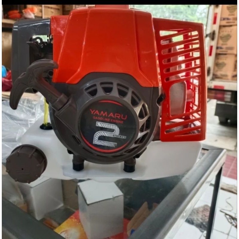 Jual kepala mesin tempel perahu bensin outboat 3hp bensin 2tak yamaru ...