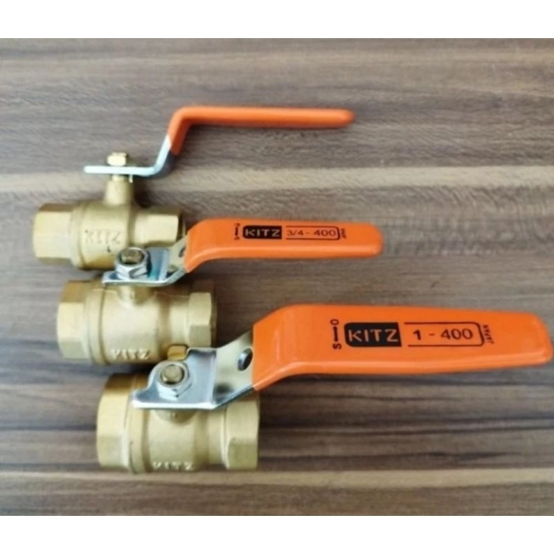 Jual Ball Valve Stop Kran Kitz 1/2 inch | Shopee Indonesia