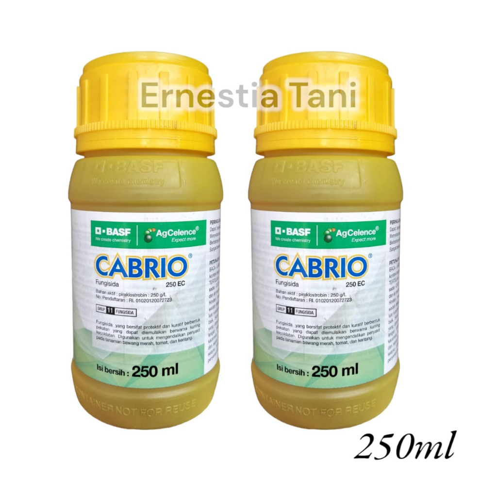 Jual Fungisida Cabrio 250EC 250ml Piraklostrobin 250g/l Pengendali Hama Penyakit Pada Tanaman ...