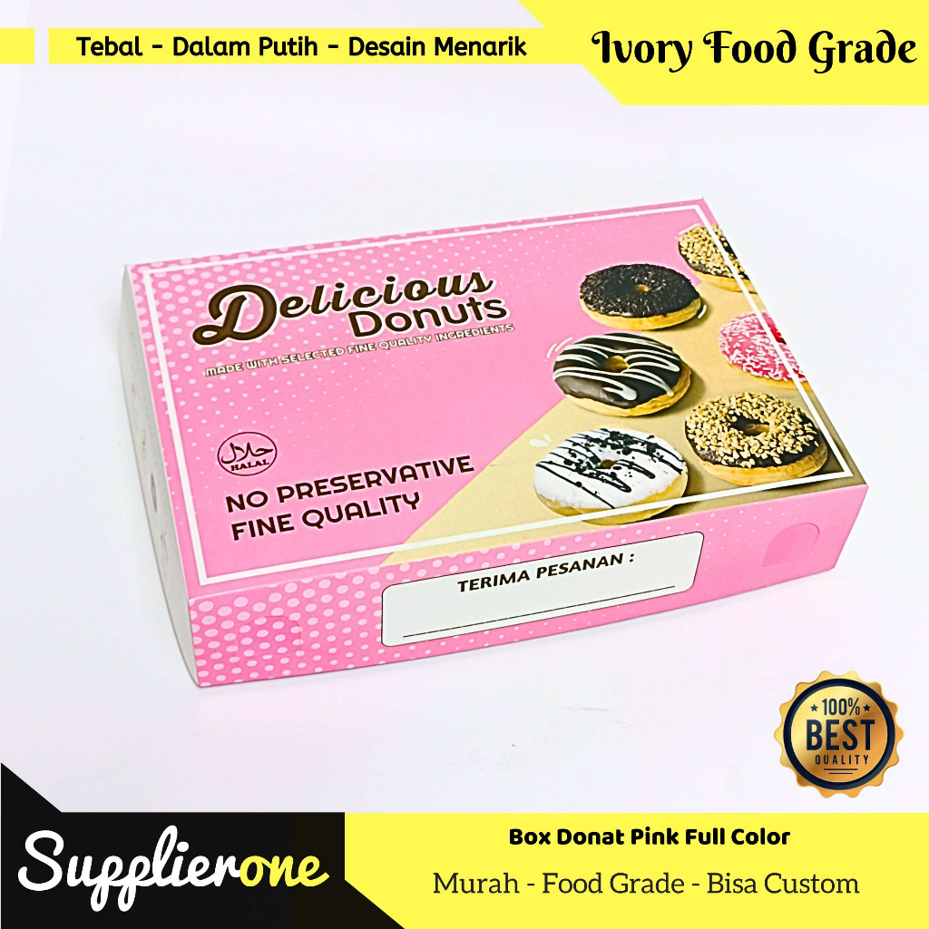 Jual Box Donat, Dus donat, Kotak Donat, Kemasan Donat, Tempat donat ...