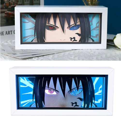 Jual 3D Anime Lightbox Naruto Art lampu LED dekorasi kamar | Shopee ...