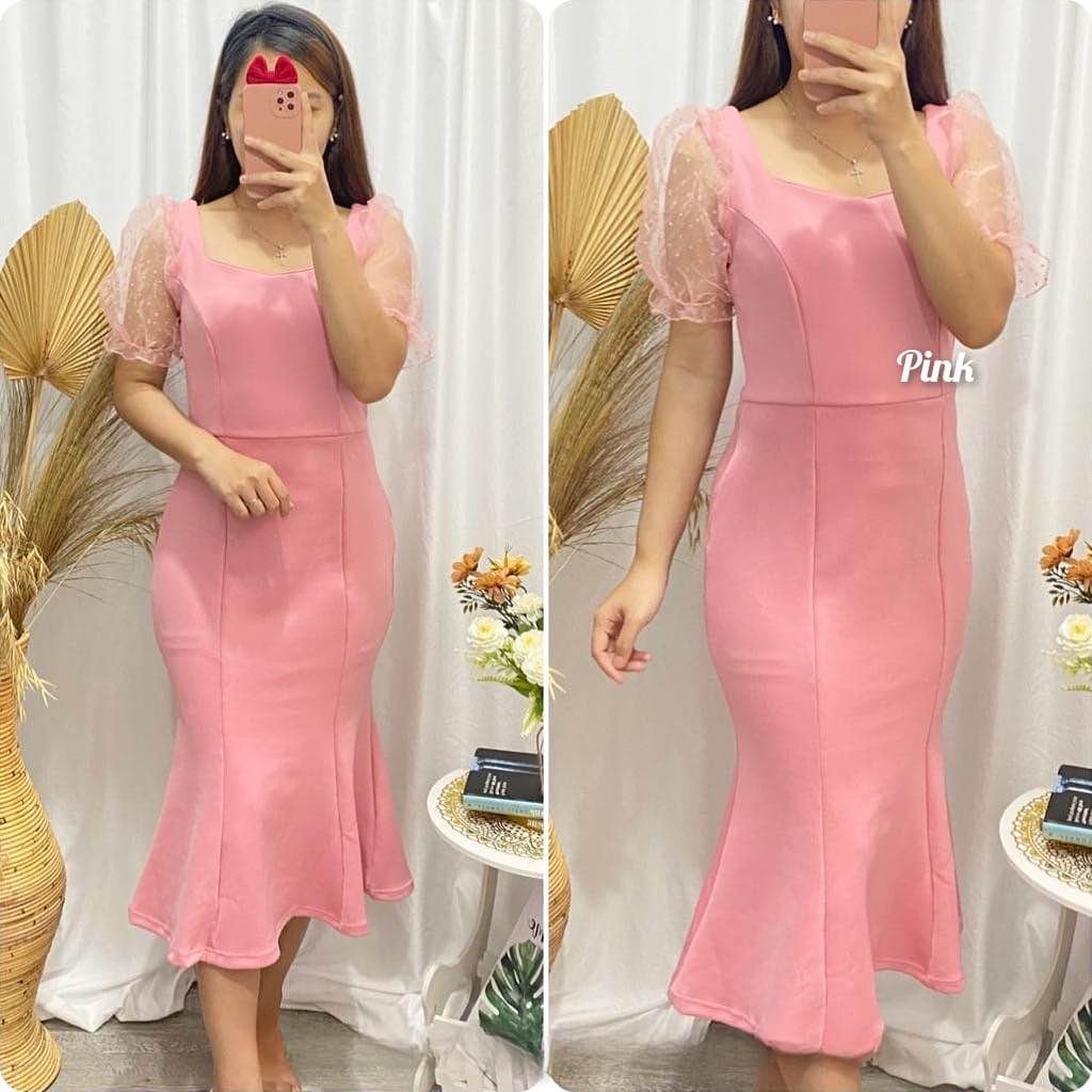 Jual DRESS SPAN MIDI SCUBA SINTA OUTFIT DEWASA REMAJA HITS KEKINIAN ...