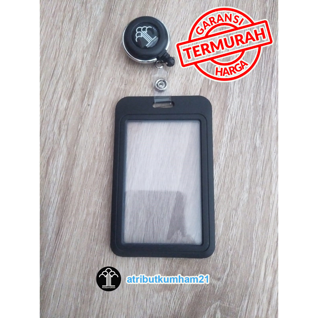 Jual Tempat Id Card KEMENTERIAN HUKUM/ Gantungan Id Card Pegawai ...