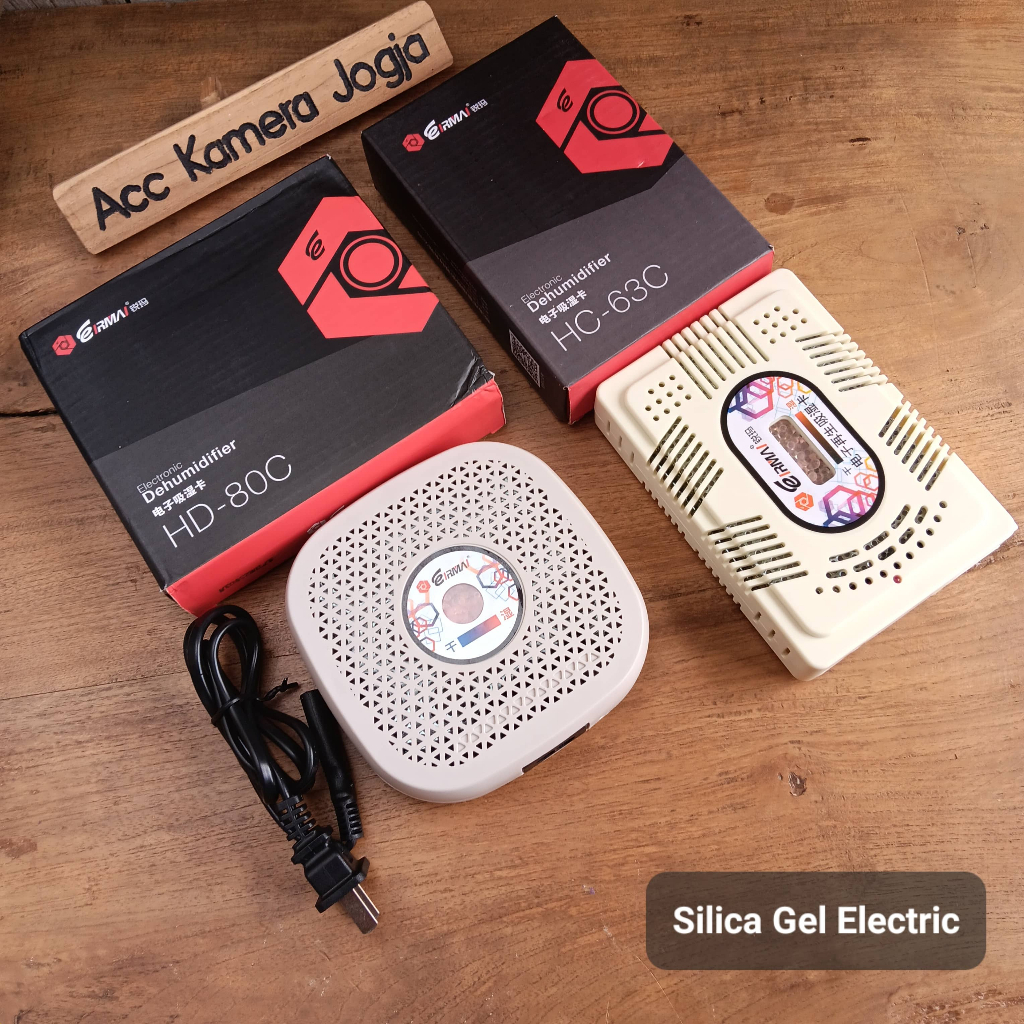 Jual Silica Gel Electric Ermai HC63C silika elektrik | Shopee Indonesia