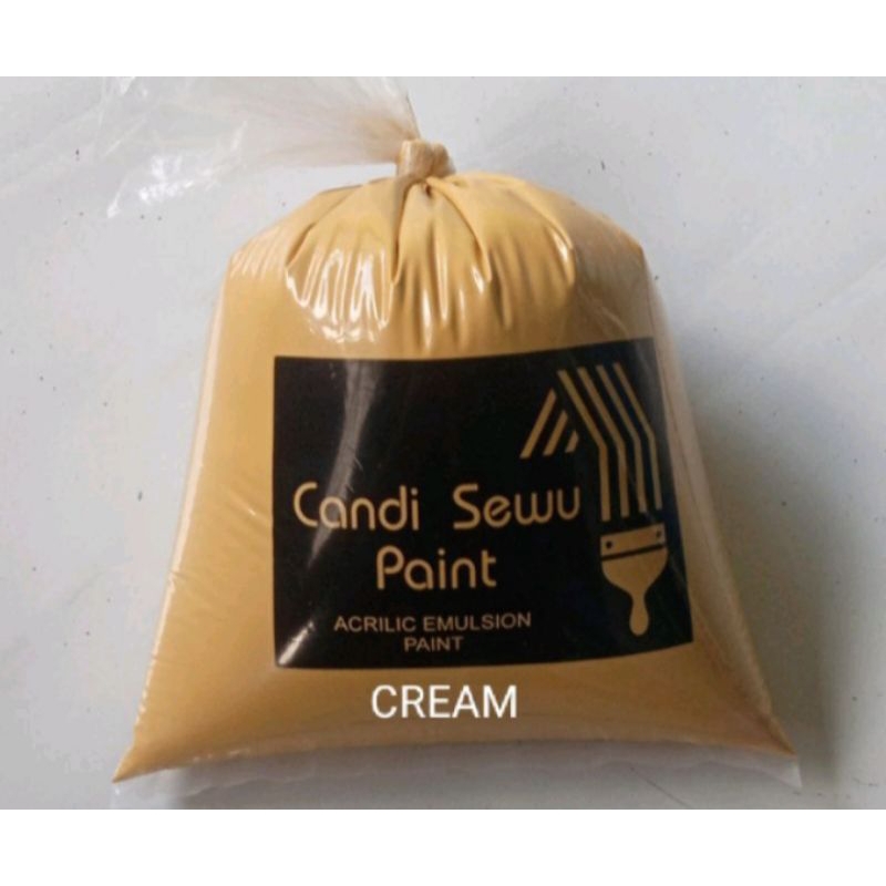 Jual CAT TEMBOK 1 KGWARNA CREAM// KWALITAS SUPER | Shopee Indonesia
