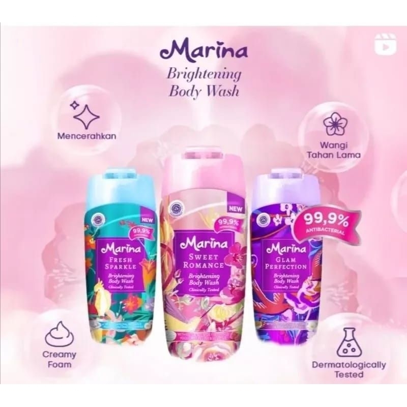 Jual DC MARINA Body Wash (95ml) | Sabun Mandi Cair | Shopee Indonesia