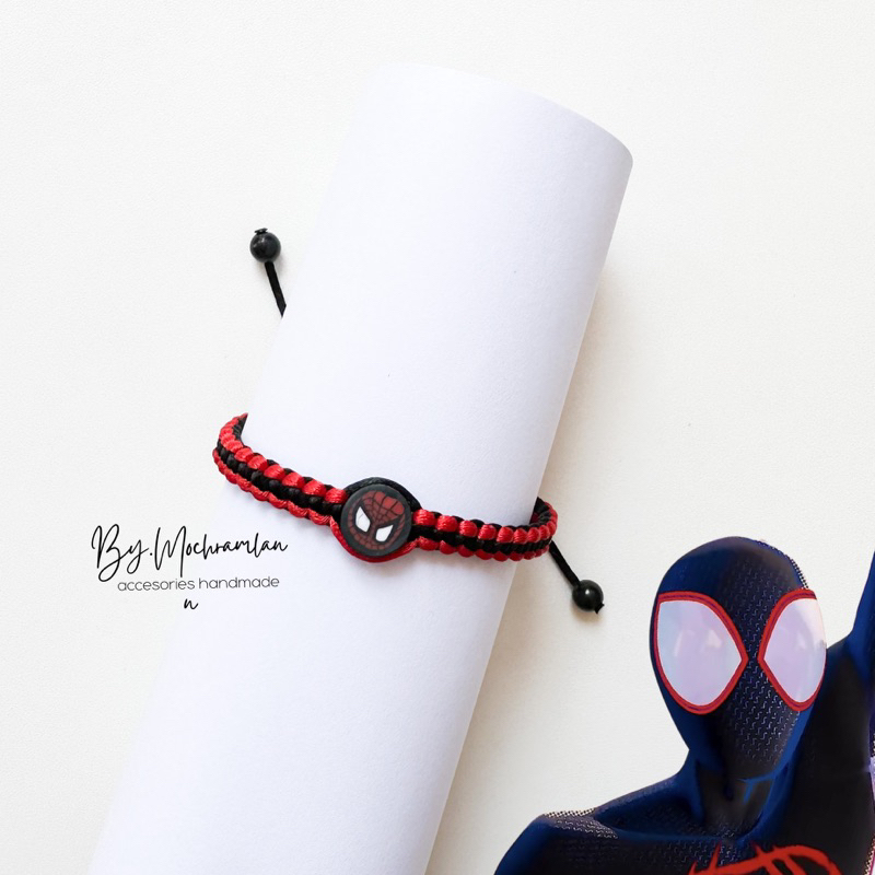 Jual Gelang Couple Spiderman Miles Morales & Gwen Stacy | Spiderman ...