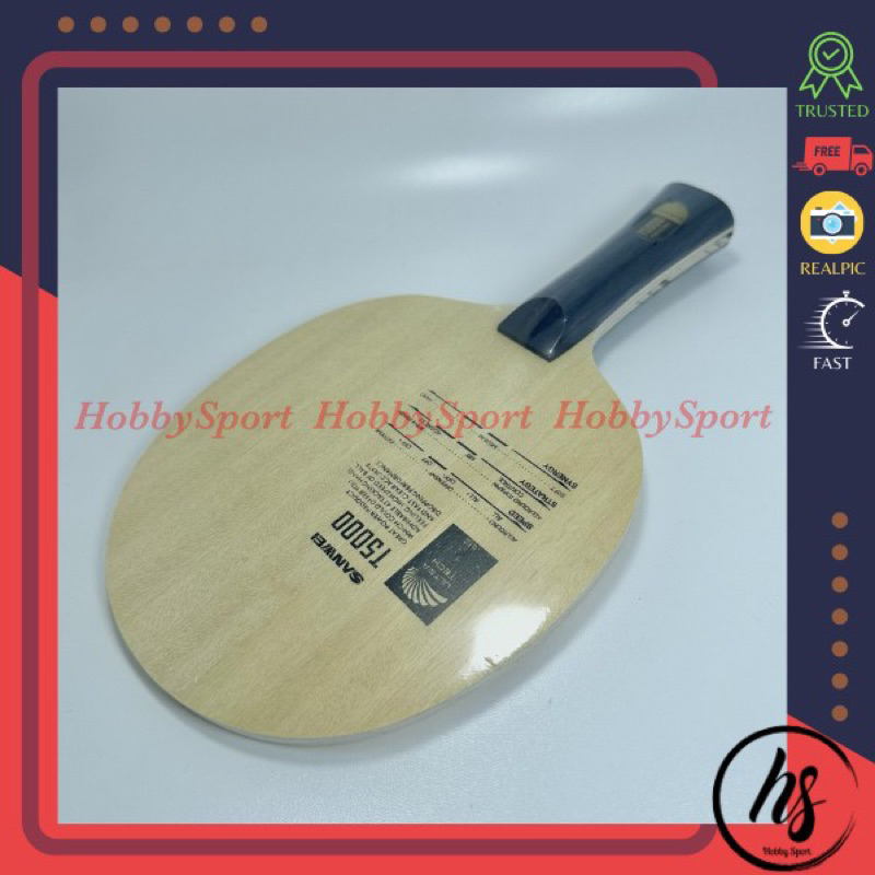 Jual Bat Pingpong Sanwei T 5000 Blade Kayu Ping Pong Bet Bad Tenis Meja ...