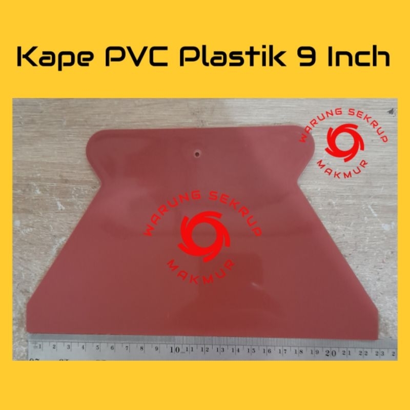 Jual Kape PVC Scraper 9 Inch / Skrap Plastik Alat Dempul 22.5CM ...
