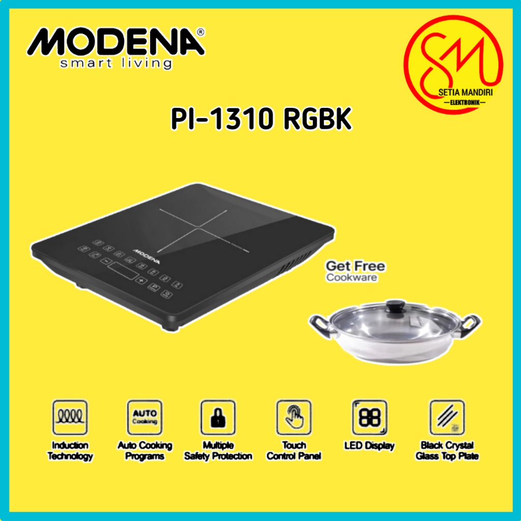 Jual MODENA Portable Induction - PI 1310 RGBK | Shopee Indonesia