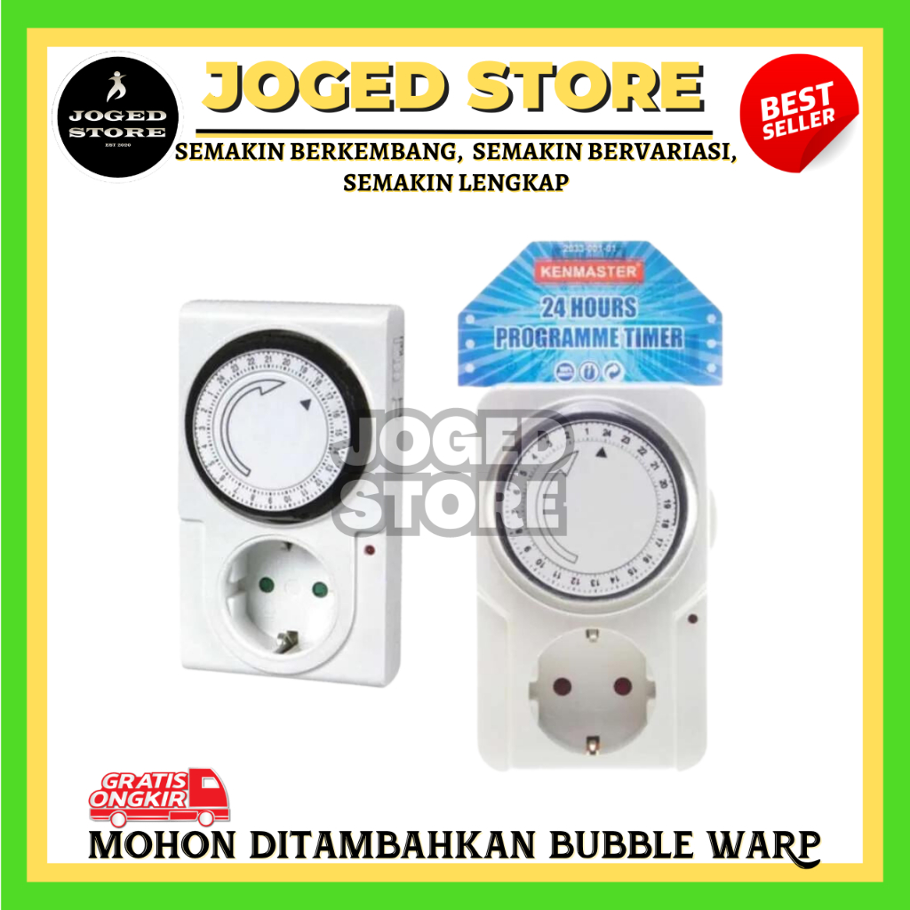 Jual Stop Kontak Timer Dexicon | Stop Kontak Programme Timer Manual 24 ...