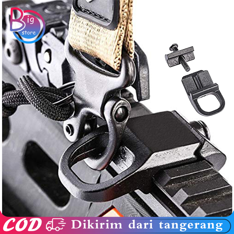 Jual Sling Swivel Rail Picatinny RSA Mount Adapter Rail 20mm Sling ...