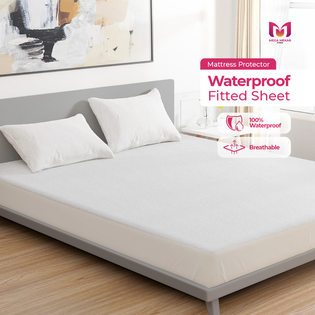 Jual Matras Protector Pelindung Kasur Waterproof Premium Anti Air tidak ...
