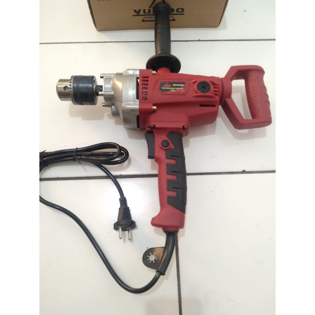 Jual YUKIDO MESIN BOR LISTRIK 800W MESIN BOR MULTIFUNGSI 16MM MESIN BOR KAYU BESI MODEL PESAWAT ...