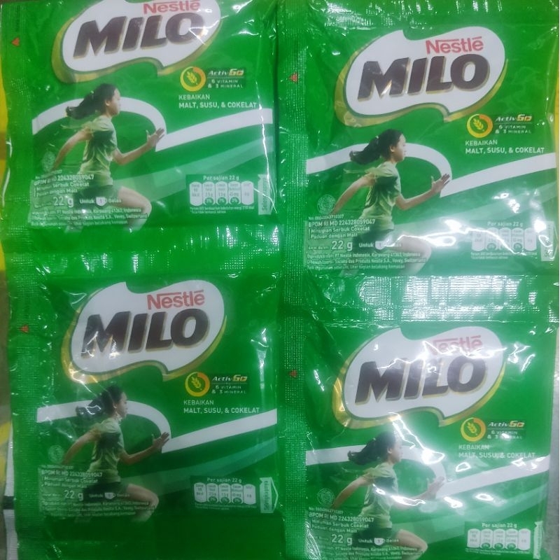 Jual MILO SACHET 10x22 GR | Shopee Indonesia