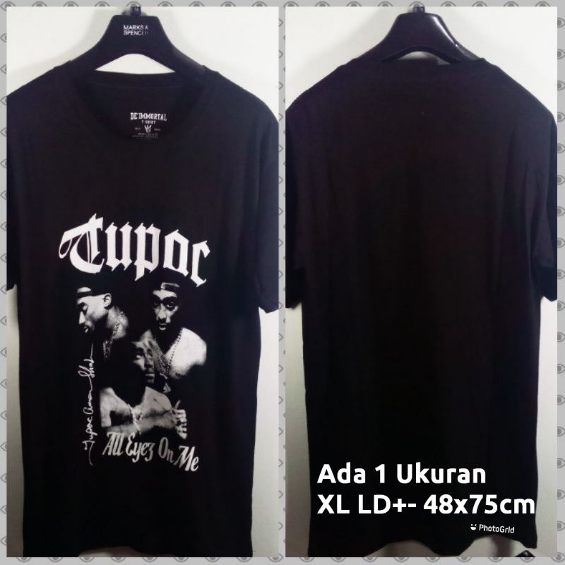 Jual Kaos Band Tupac Shakur All Eyes On Me | Shopee Indonesia
