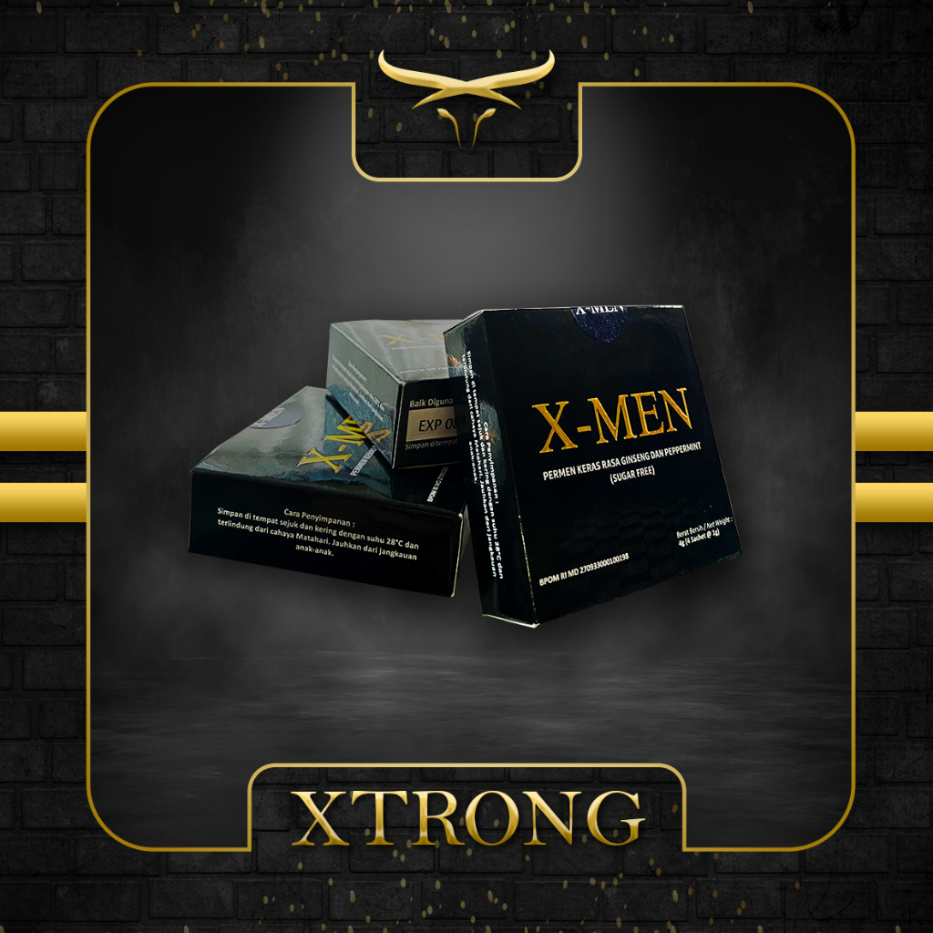 Jual XMEN PERMEN STAMINA HERBAL GINGSENG 3 BOX (12 PCS) 100% ORIGINAL ...