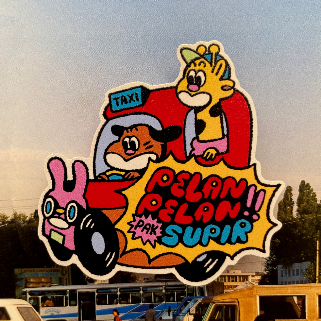 Jual Sticker Pelan-Pelan Pak Supir | Shopee Indonesia