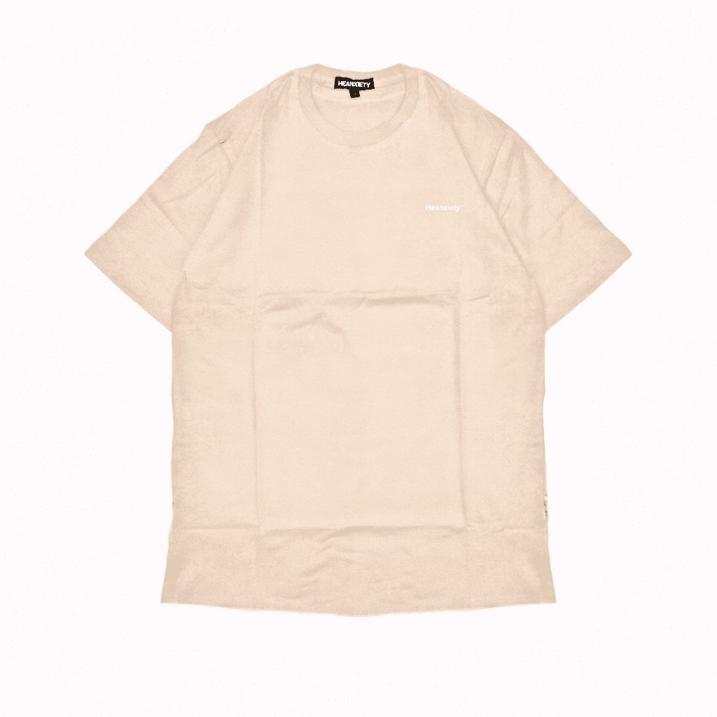 Jual Heanxiety T-shirt Oversized | Cream | Shopee Indonesia