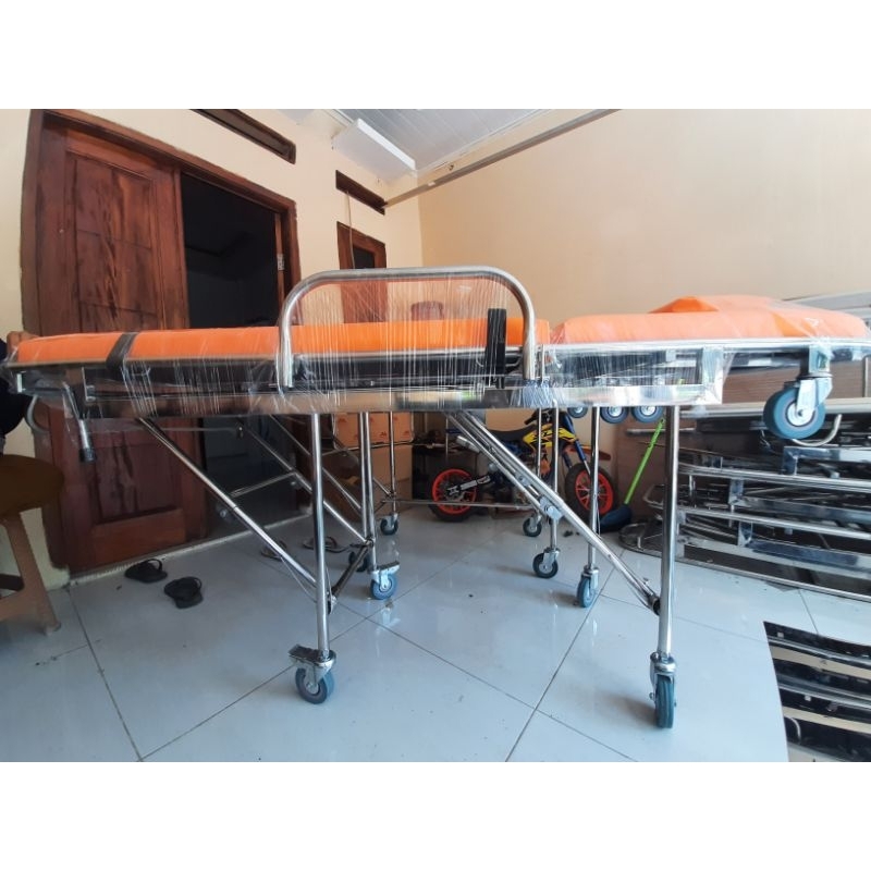 Jual Brankar Ambulance | Strecher Tandu Dorong Ambulance | Strecher ...