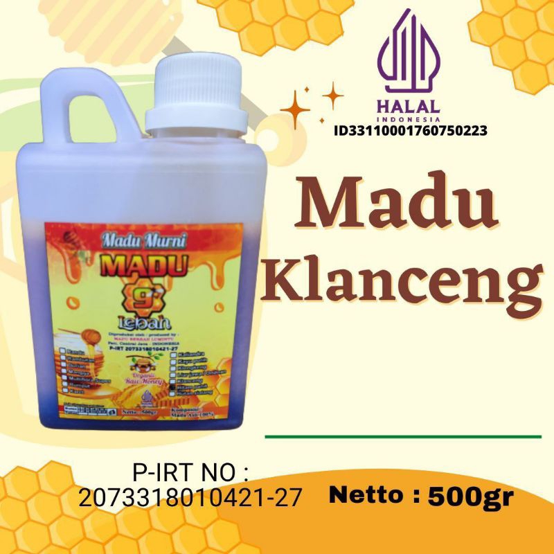 Jual Madu Klanceng 500gram Super Asli Murni Original | Shopee Indonesia