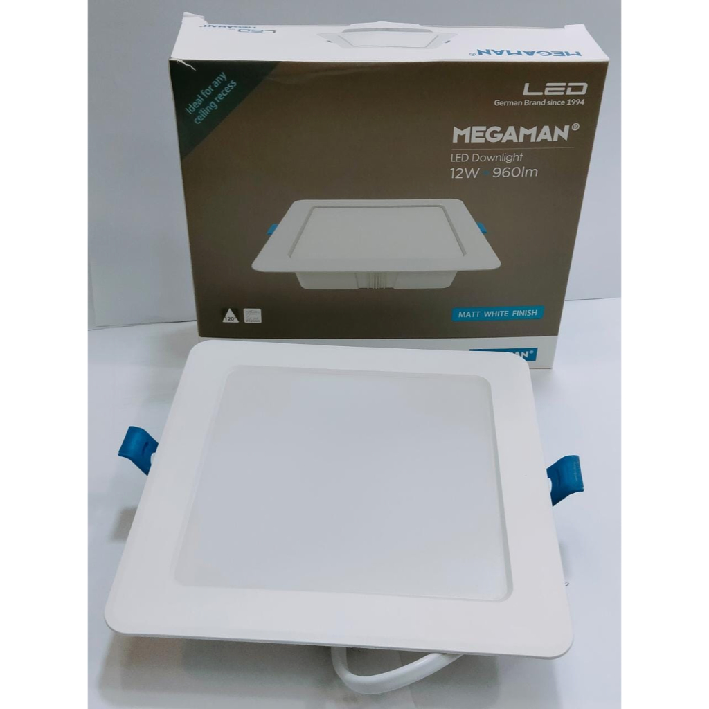 Jual MEGAMAN LAMPU LED DOWNLIGHT KOTAK 12W INBOW DOWNLIGHT PERSEGI ...