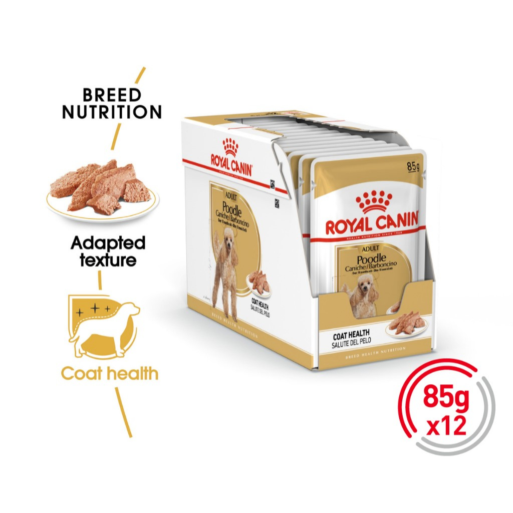 Jual Royal Canin Poodle Adult Makanan Anjing Dewasa Wet 85gr - 1 Box ...