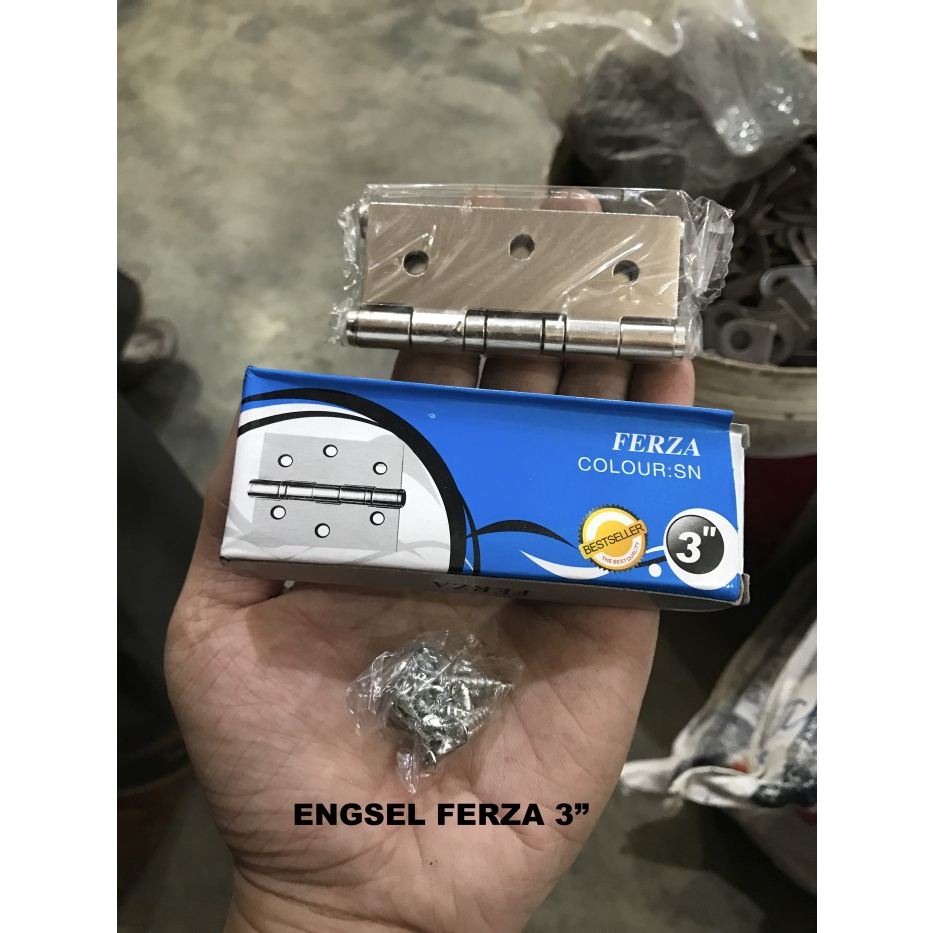 Jual ENGSEL PINTU / ENSEL JENDELA FERZA 3" DAN 4" INCH STAINLESS STEEL ...