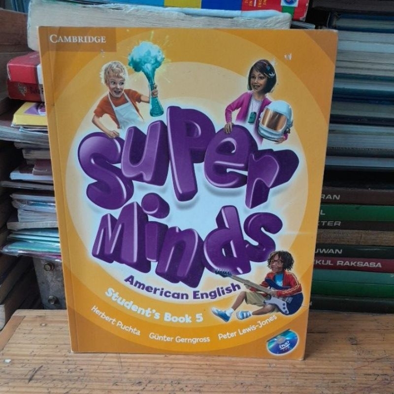 Jual cambridge super minds students book 5 original | Shopee Indonesia