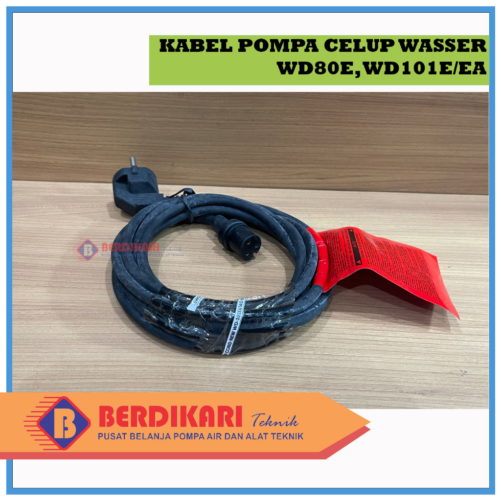 Jual Kabel Pompa Celup Air Bersih merk Wasser tipe WD101E WD101EA WD ...