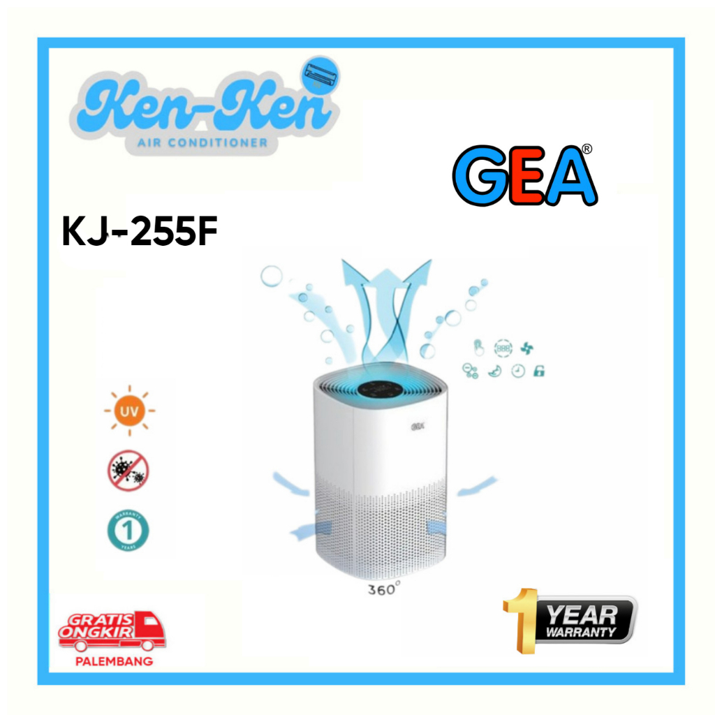 Jual Air Purifier GEA KJ-255F GEA Air Purifier Pembersih Udara | Shopee ...